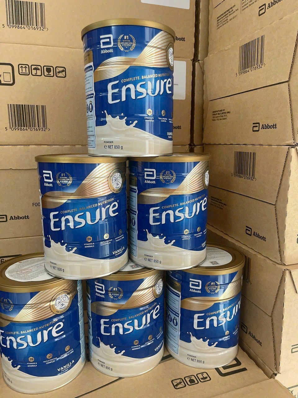 Sữa Ensure Úc 850gr xách tay chính hãng - Ngoc Tien Shop